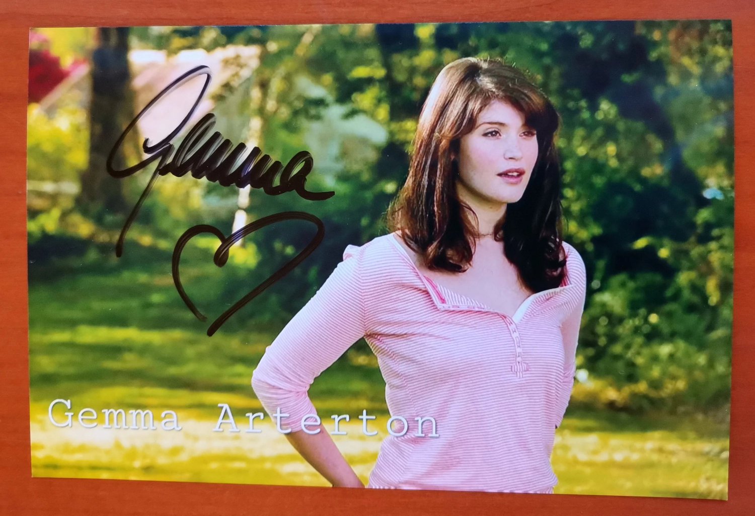 Gemma Arterton, Runner Runner Signed Autographed Photo 6x4