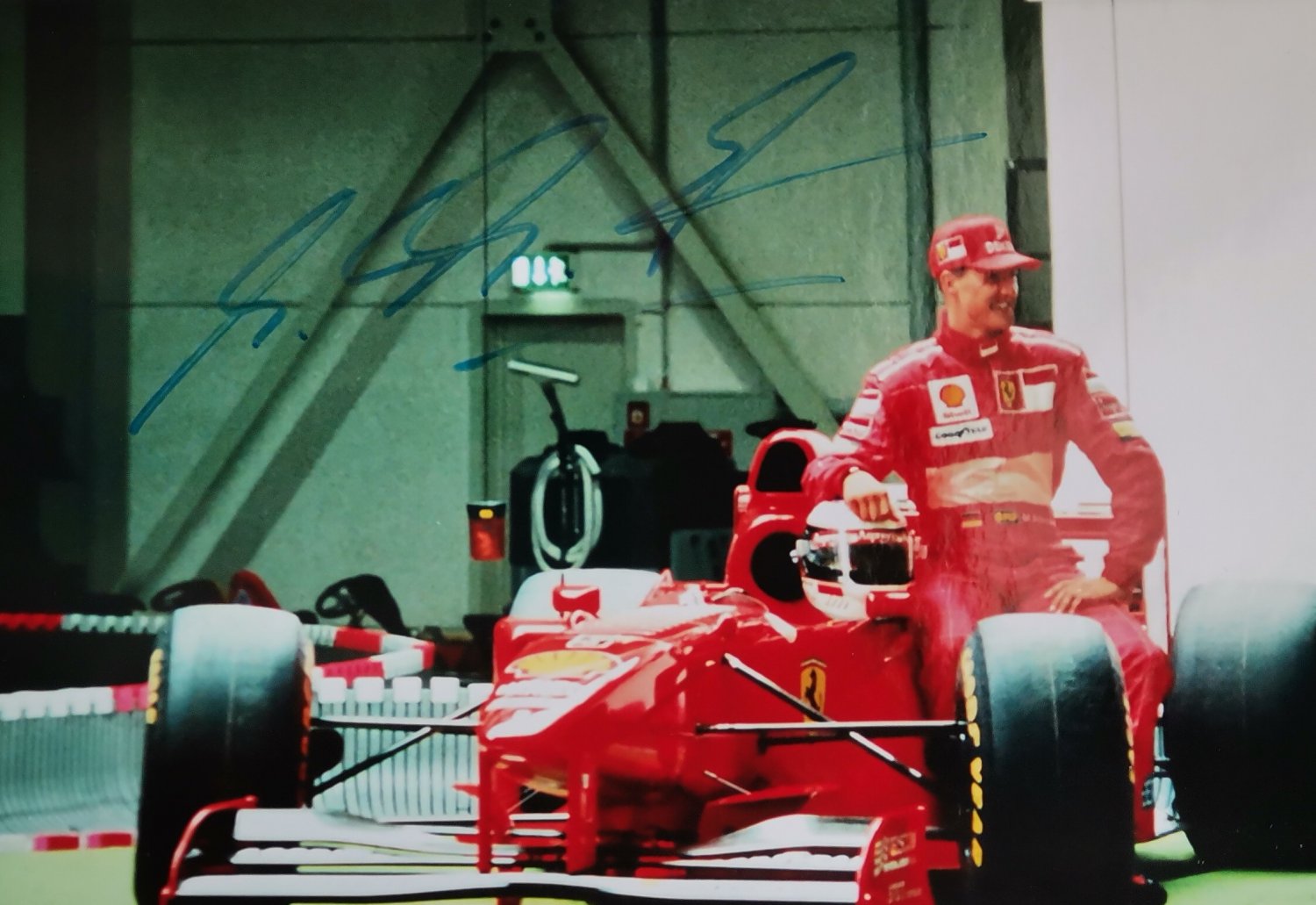 Michael Schumacher, Formula 1, Signed Autographed 6x4 Photo, Farrari