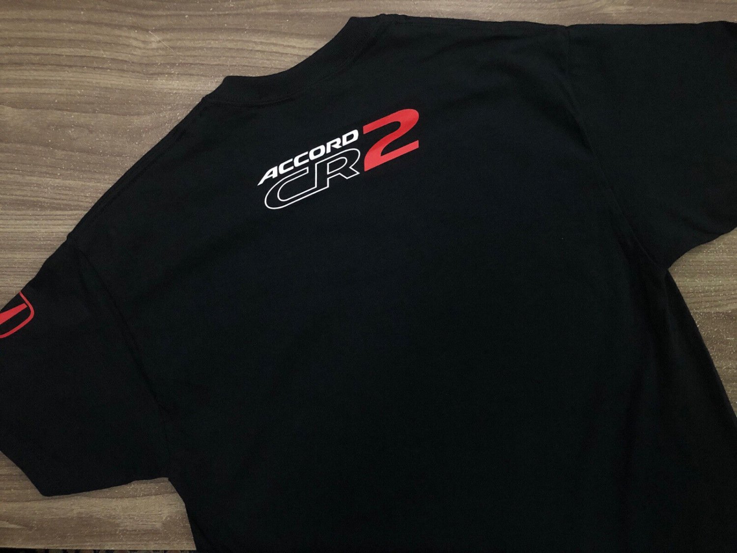 Accord CR2 Motorsport JDM Car Black Heavy Cotton Size S-3XL Cotton T-shirt
