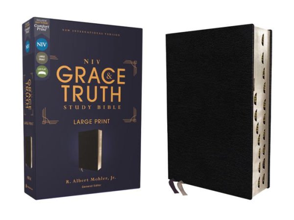 NIV, The Grace and Truth Study Bible, Large Print, European Bonded ...