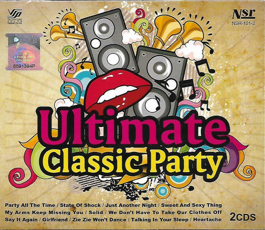Ultimate Classic Party 2CD Malaysia VSP Release Reissue Album Disco R&B ...