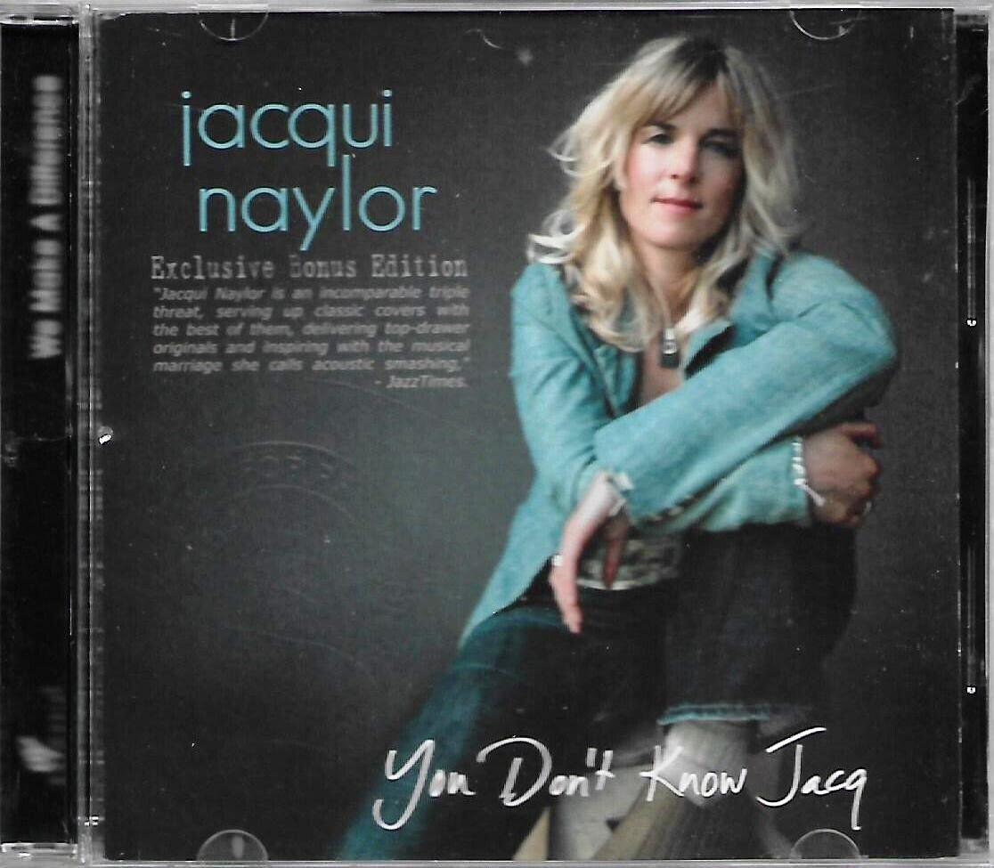 Jacqui Naylor You Don't Know Jacq CD Exclusive Bonus Edition Pop Jazz Music
