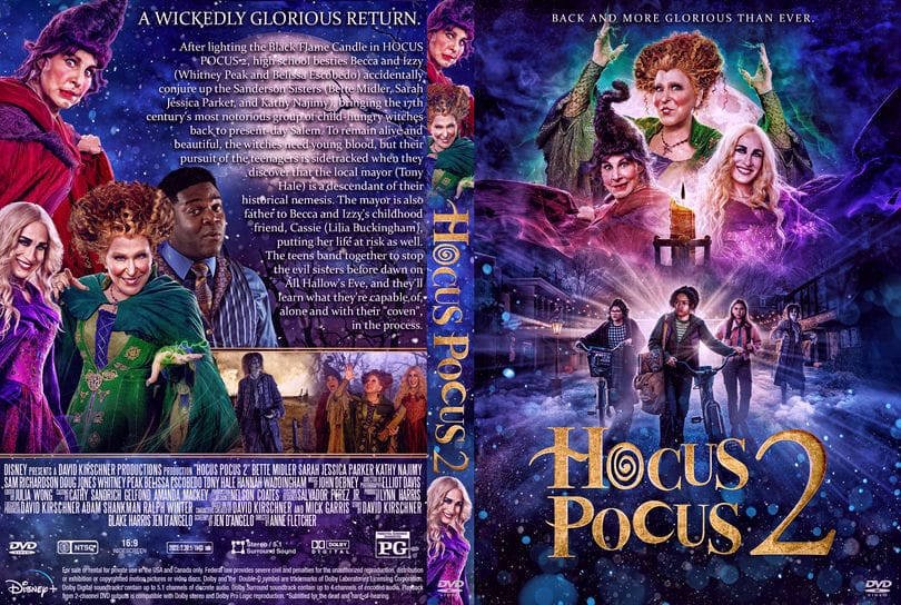 Hocus Pocus 2(DVD, 2023) NEW READY TO SHIP |With Slipcover+ARTWork Free ...