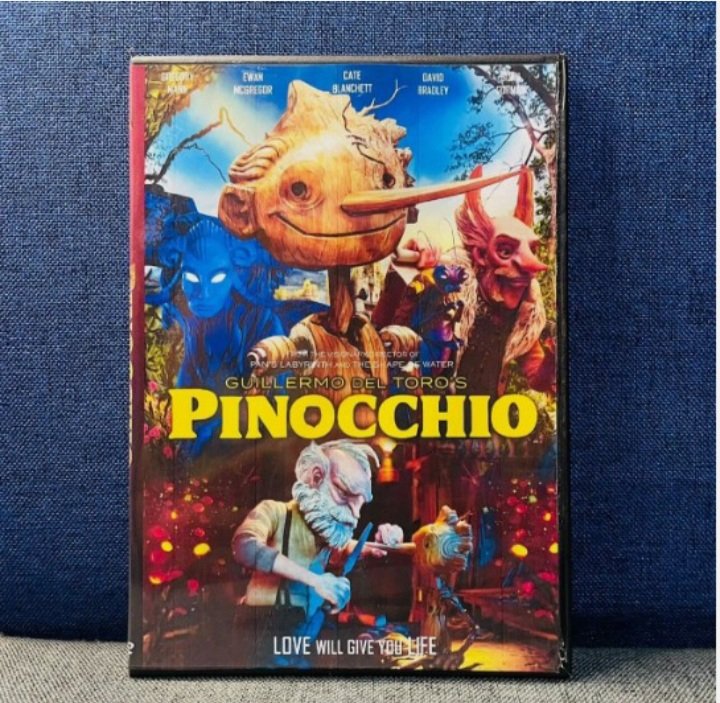 Guillermo del Toros Pinocchio 2022 Original Movie New DVD With Slip ...