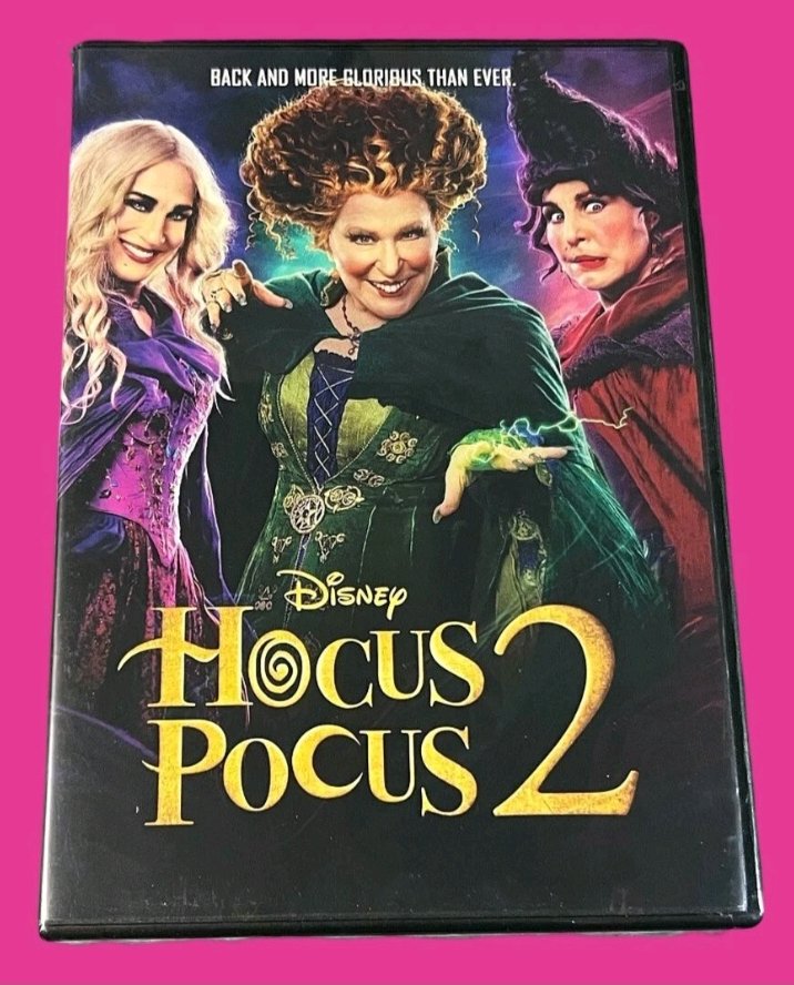 Hocus pocus 2 (2022) Original Movie New DVD Sealed Box Region Free