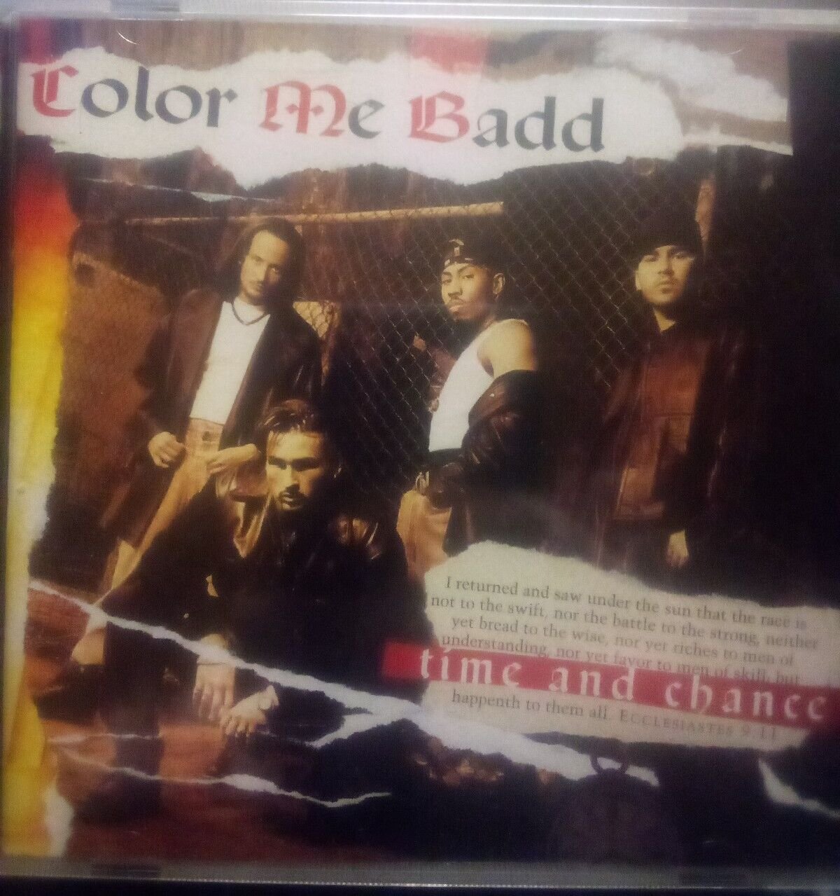 Color Me Badd - Time And Chance (CD, 1993, Giant Records) New Sealed