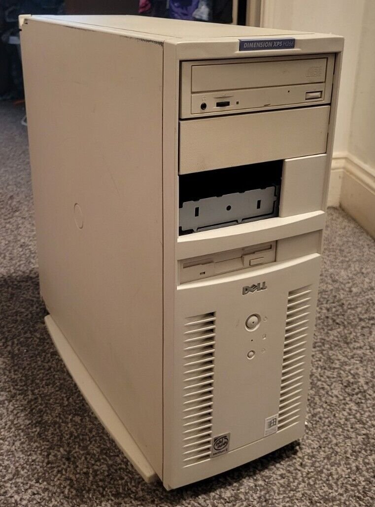 Dell Dimension XPS H266 Pentium II 266 MHz 16MB 2GB HDD Windows 95