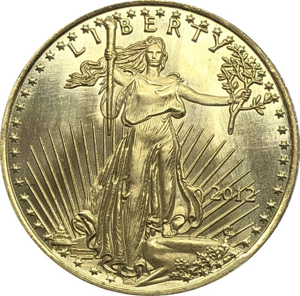 2012 United States 25 Dollar America Eagle Gold Copy Coin