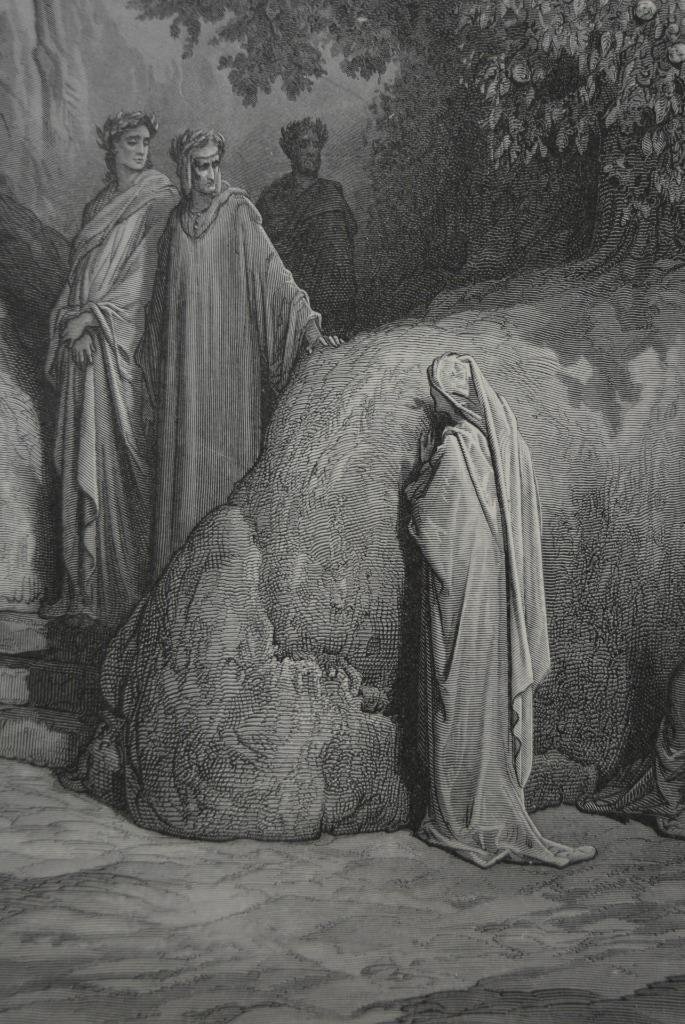 Gustave Dore Dante's Inferno Punishment Gluttony Art Print Antique ...