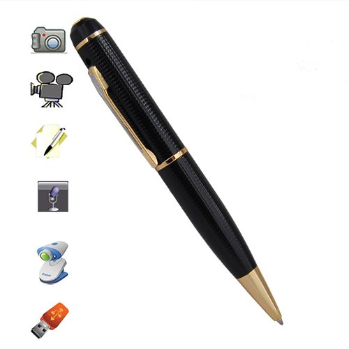 4G _ 720P Pen Micro Spy Camera DVR with Video, Photo, PC Camera