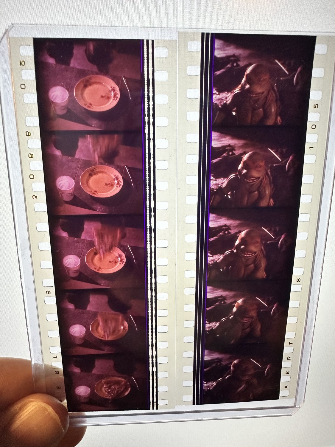SET 014—(2) 1990 Teenage Mutant Ninja Turtles Movie Trailer 35mm Film ...
