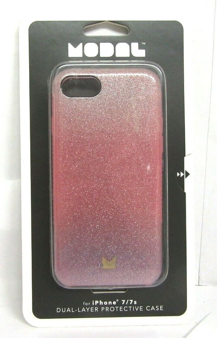 Modal Dual Layer Case for Apple iPhone 7/8 SE 2020 - Pink Glitter