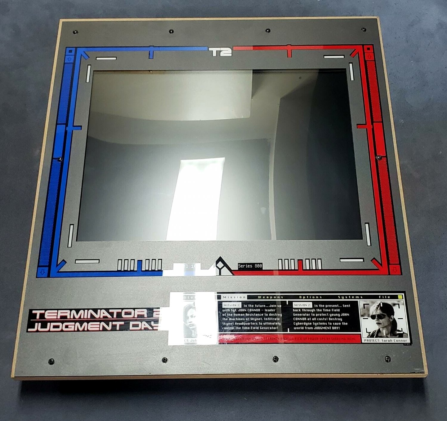 Arcade1Up - Terminator 2 Arcade PCB BOARD & MONITOR ONLY (TESTED/WORKING)