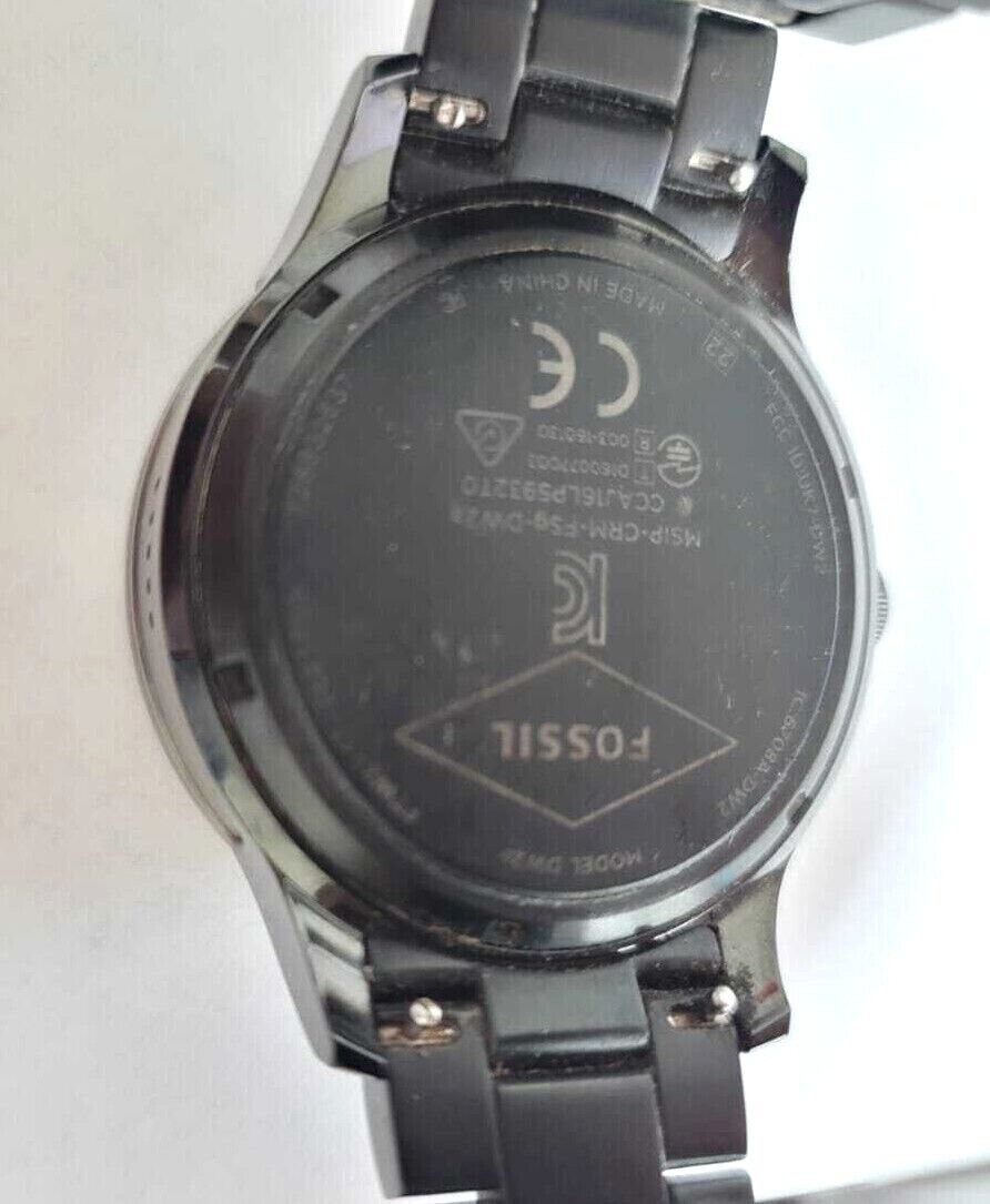 Fossil Q Gen2 Founder Smartwatch Two Tone Stainless Steel Band