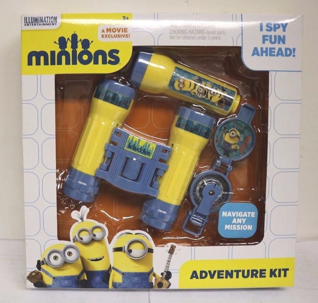 Despicable Me Minions Binocular-Light-Compass Adventure Kit