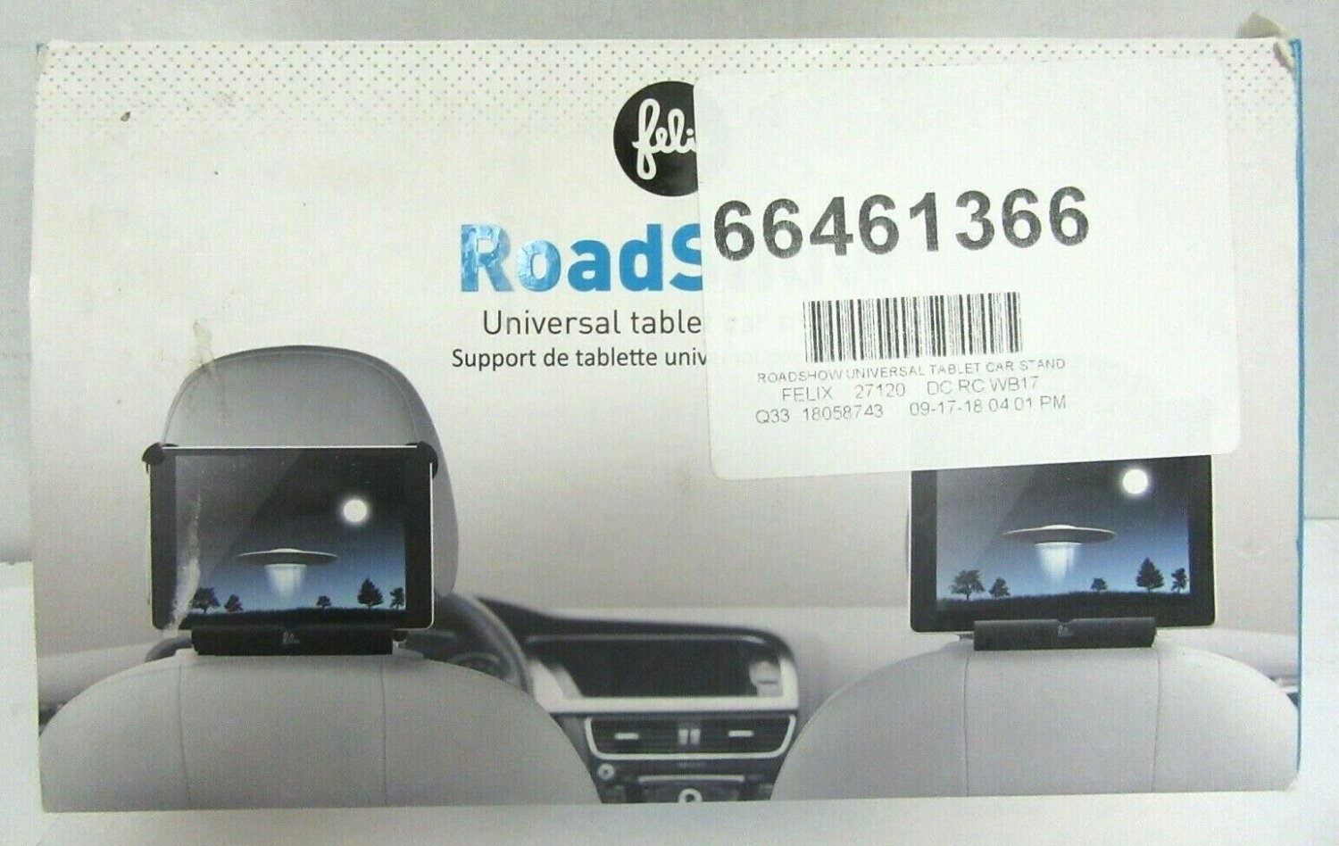 Felix 27120 RoadShow Universal Tablet Car Stand