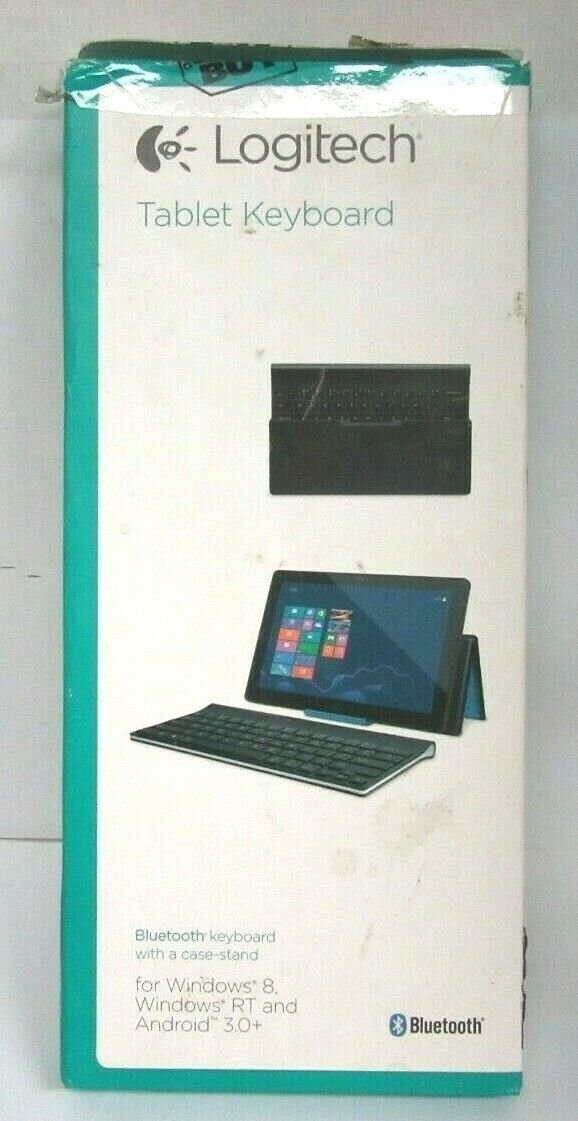 Nob Logitech Tablet Keyboard For Windows Bluetooth 920 004569