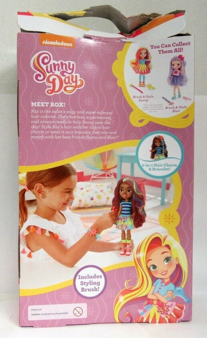 Nickelodeon Sunny Day Doll Brush and Style Rox