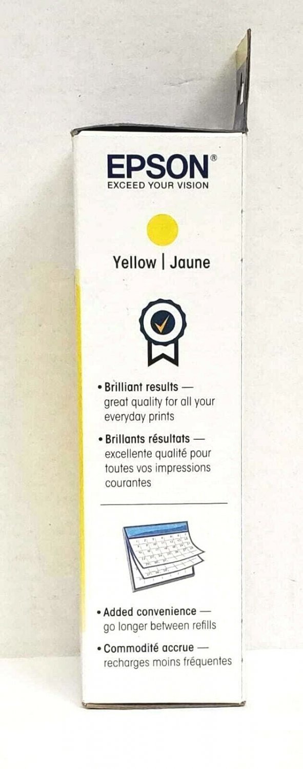 Genuine Epson 512 EcoTank Ink Bottles Yellow 08/2022