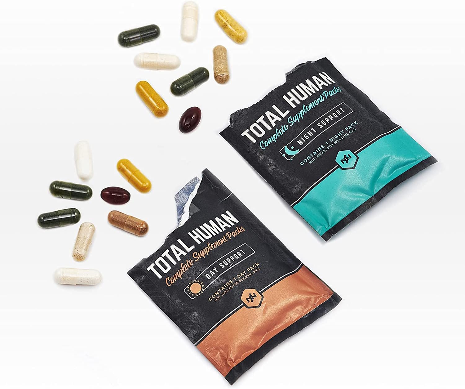 ONNIT Total Human Day and Night Vitamin Packs for Men and Women