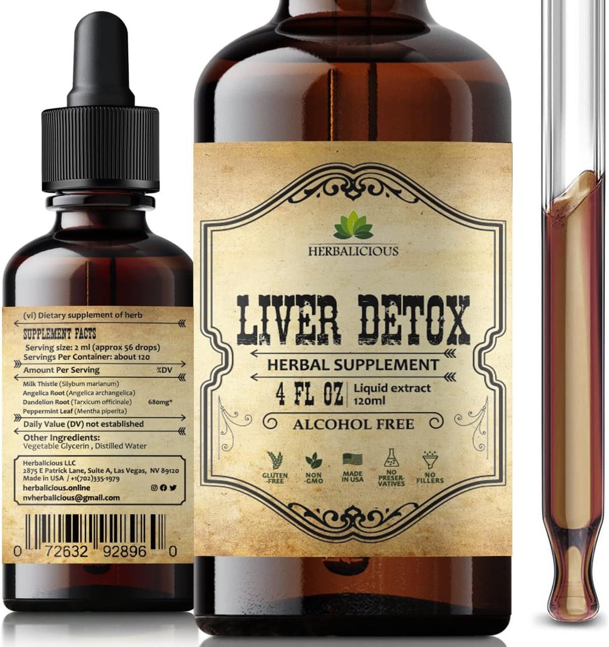 Liver Supplement – Natural Liver Support Drops