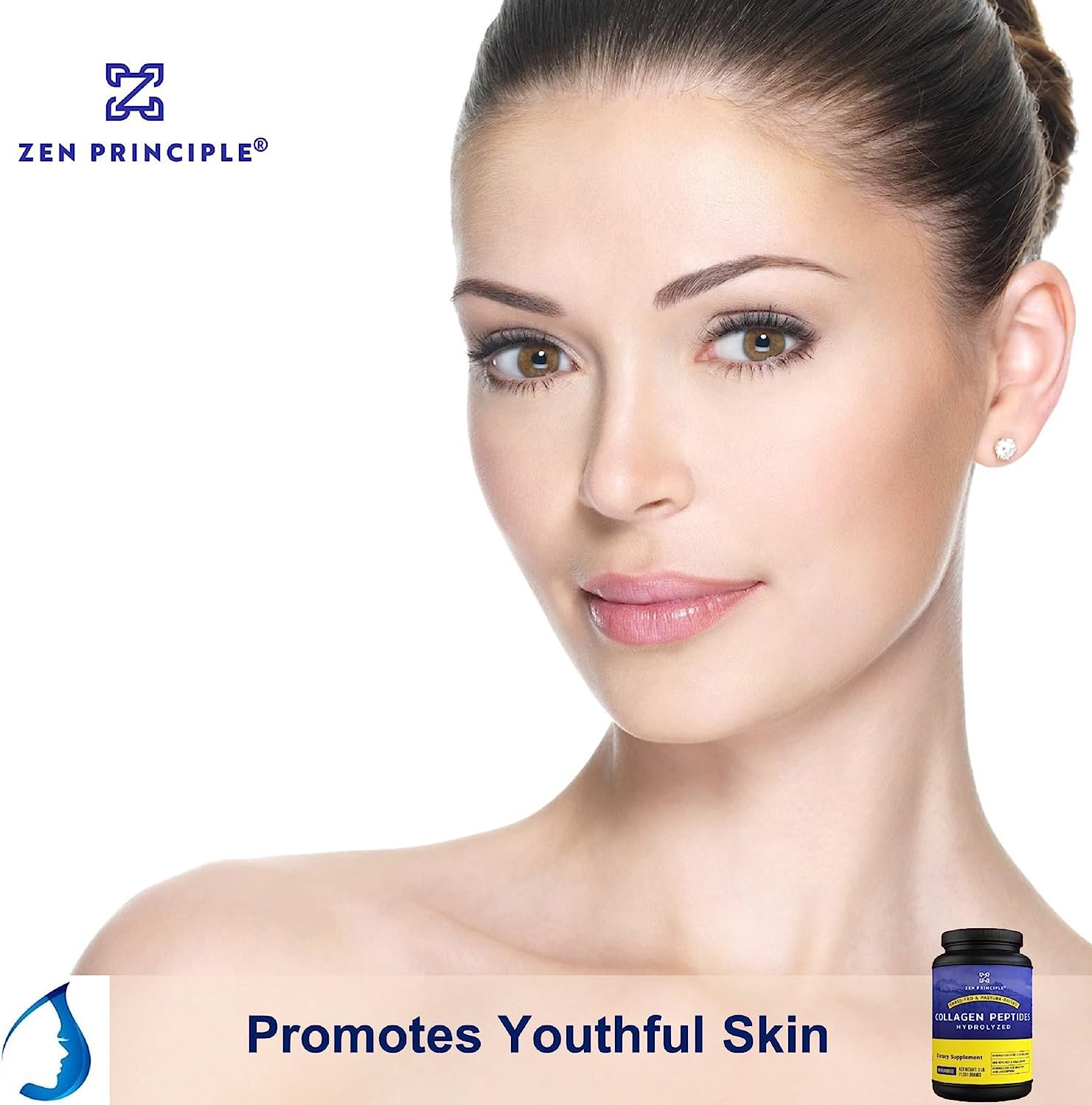 Zen Principle Grass-Fed Collagen Peptides 3 lb. Custom Anti-Aging