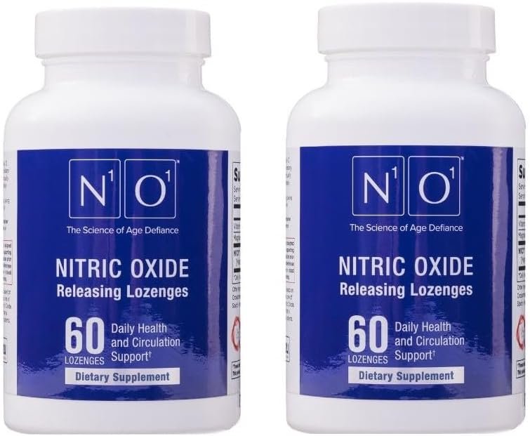 Nitric Oxide Lozenges for Heart Health Support - Dietary Supplement