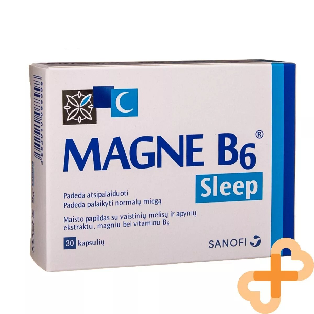 SANOFI MAGNE B6 Sleep 30 Capsules Helps to Relax and sleep Better Magnesium