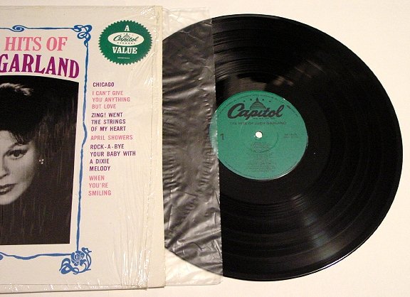 Judy Garland * THE HITS OF * Original Capitol LP with Shrinkwrap 1963 Mint