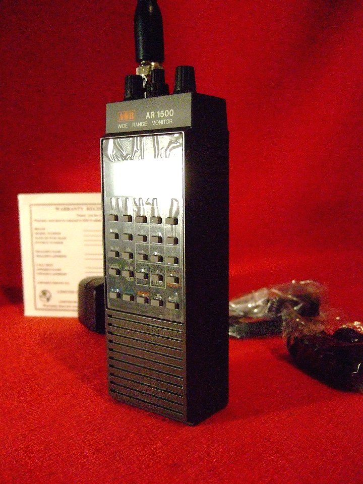 AOR AR-1500 Handheld HF VHF UHF Scanner Receiver New in Box