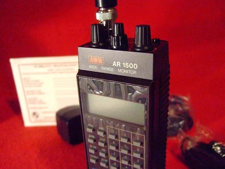 AOR AR-1500 Handheld HF VHF UHF Scanner Receiver New in Box