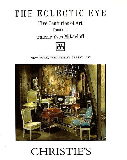 The Eclectic Eye Five Centuries of Art Galerie Yves Mikaeloff * Christie's * Rare 1997 Mint