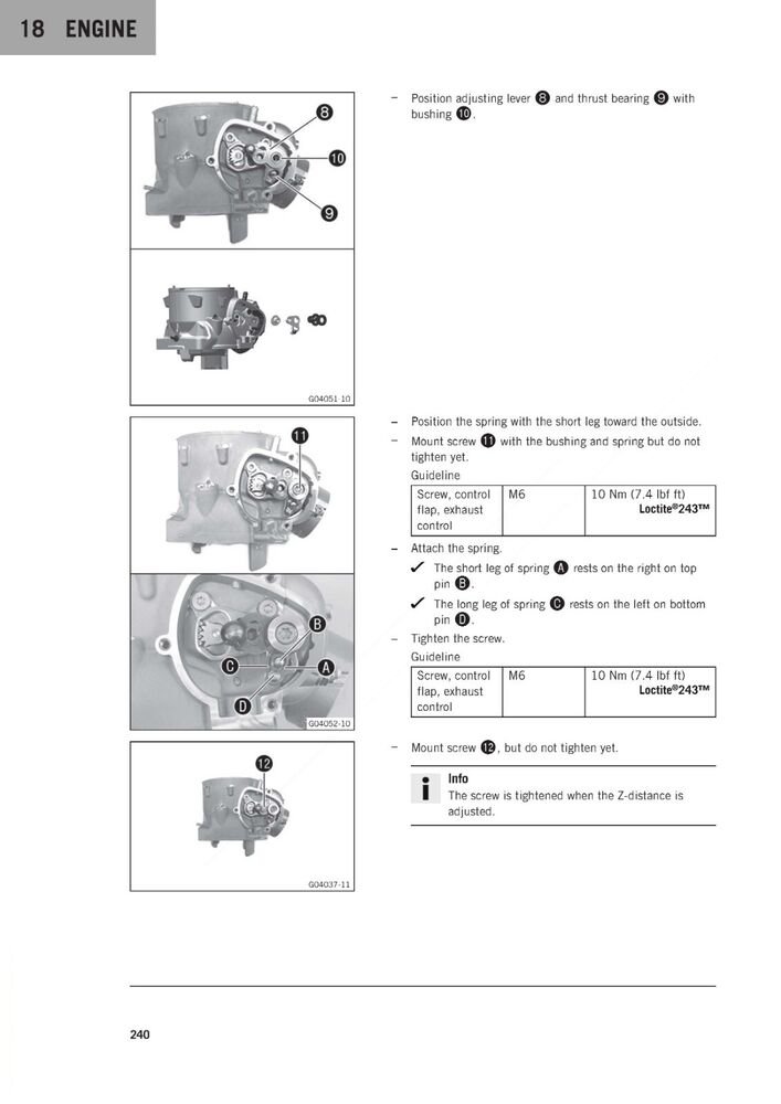KTM Service Workshop Shop Repair Manual ebook 2020 250 EXC Six Days TPI EU
