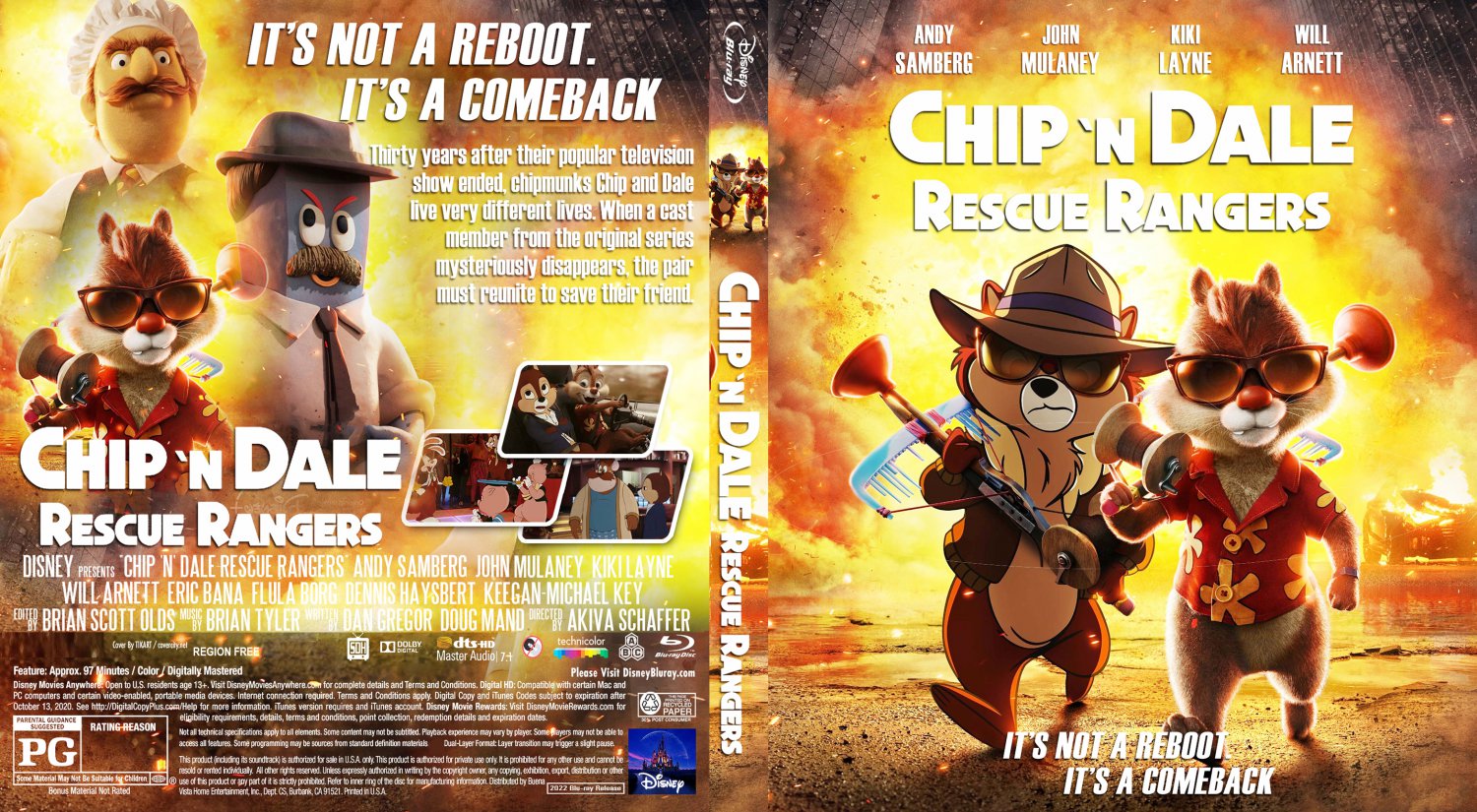CHIP AND DALE, RESCUE RANGERS / DISNEY