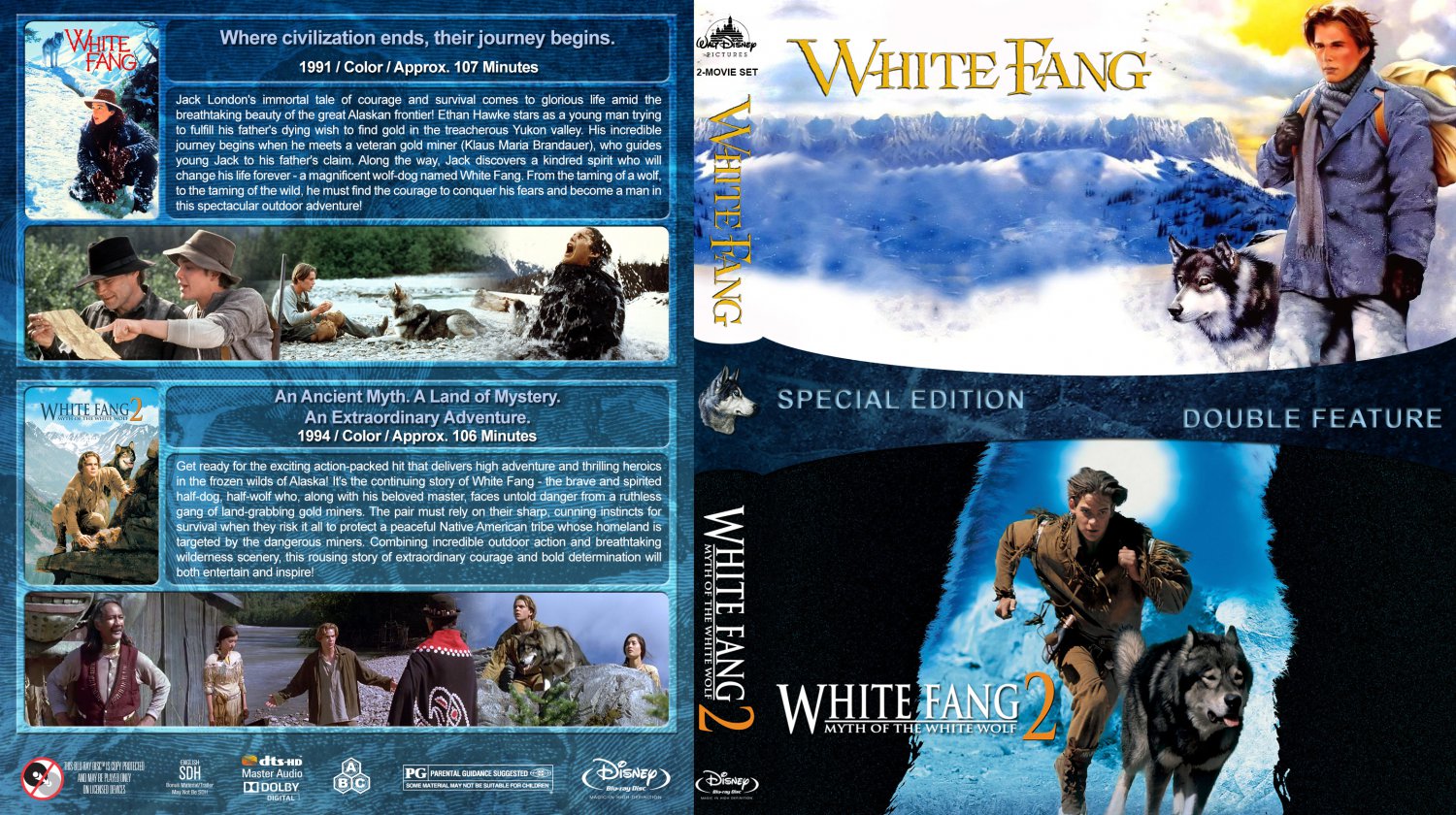 WHITE FANG 1 & 2 / DISNEY
