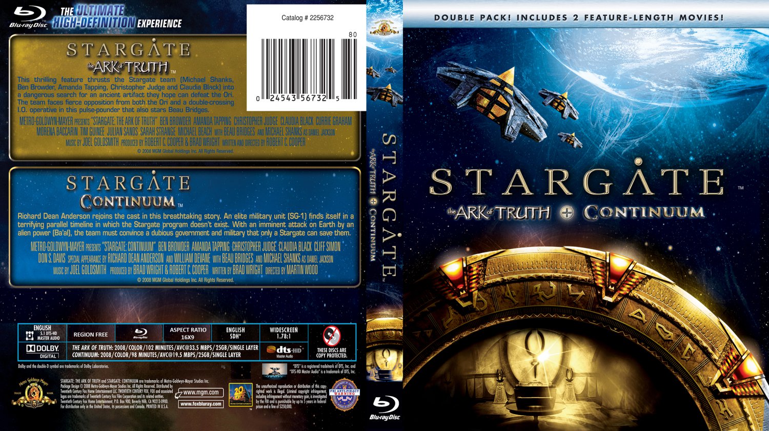 STARGATE 2 PACK / ARK OF TRUTH & CONTINUUM