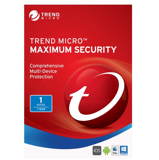 NEW TREND MICRO MAX SECURITY - 5-DEVICE - 1-YR - 2023