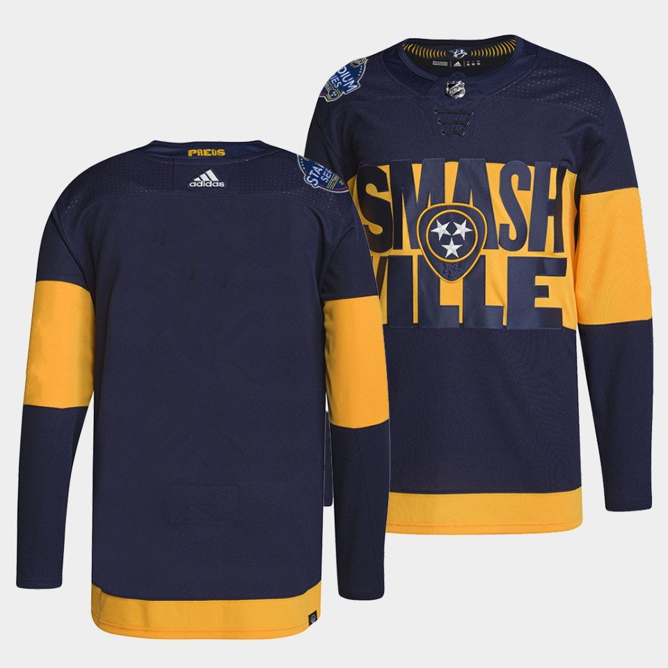 Team Predators 2022 Stadium Series Navy Jersey