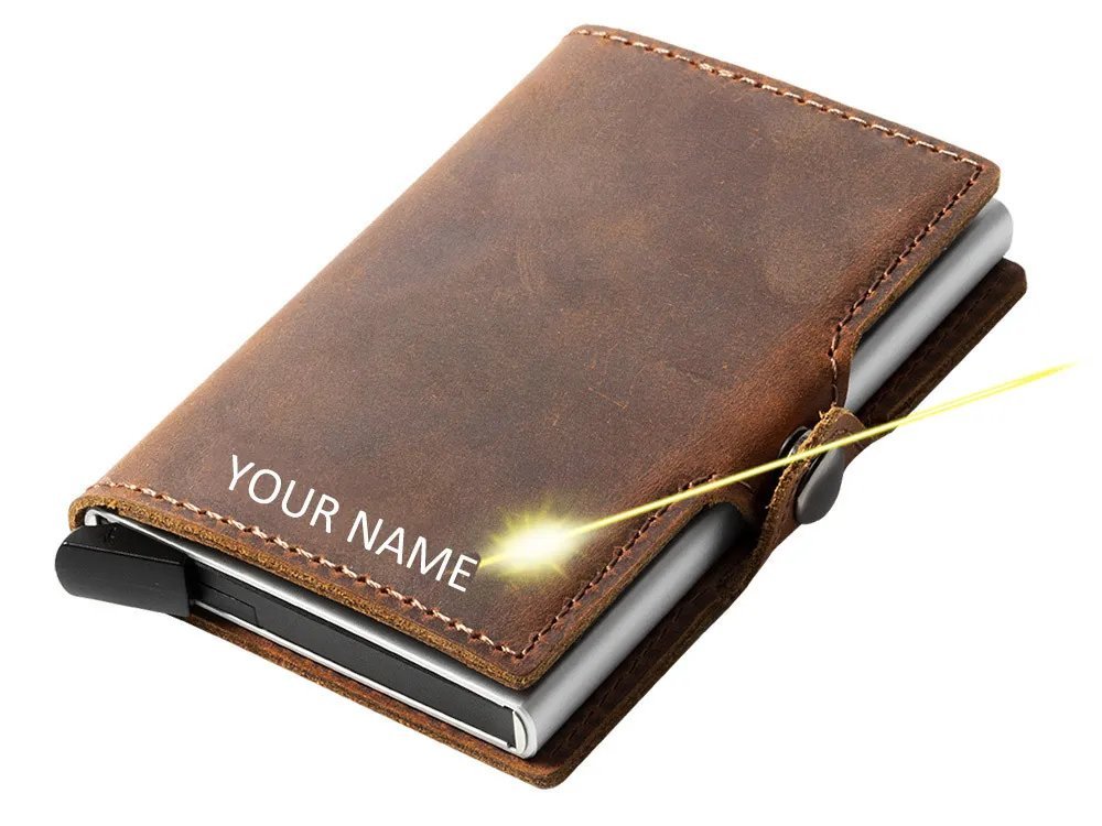 Custom lettering 5_Personalized Custom Lettering Men Women Rfid Wallet ...