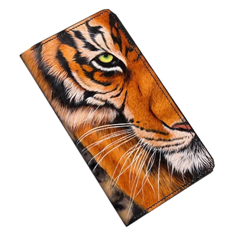 2_Handmade Women Zipper Beautiful Animal Wallets Card Holder Purses ...