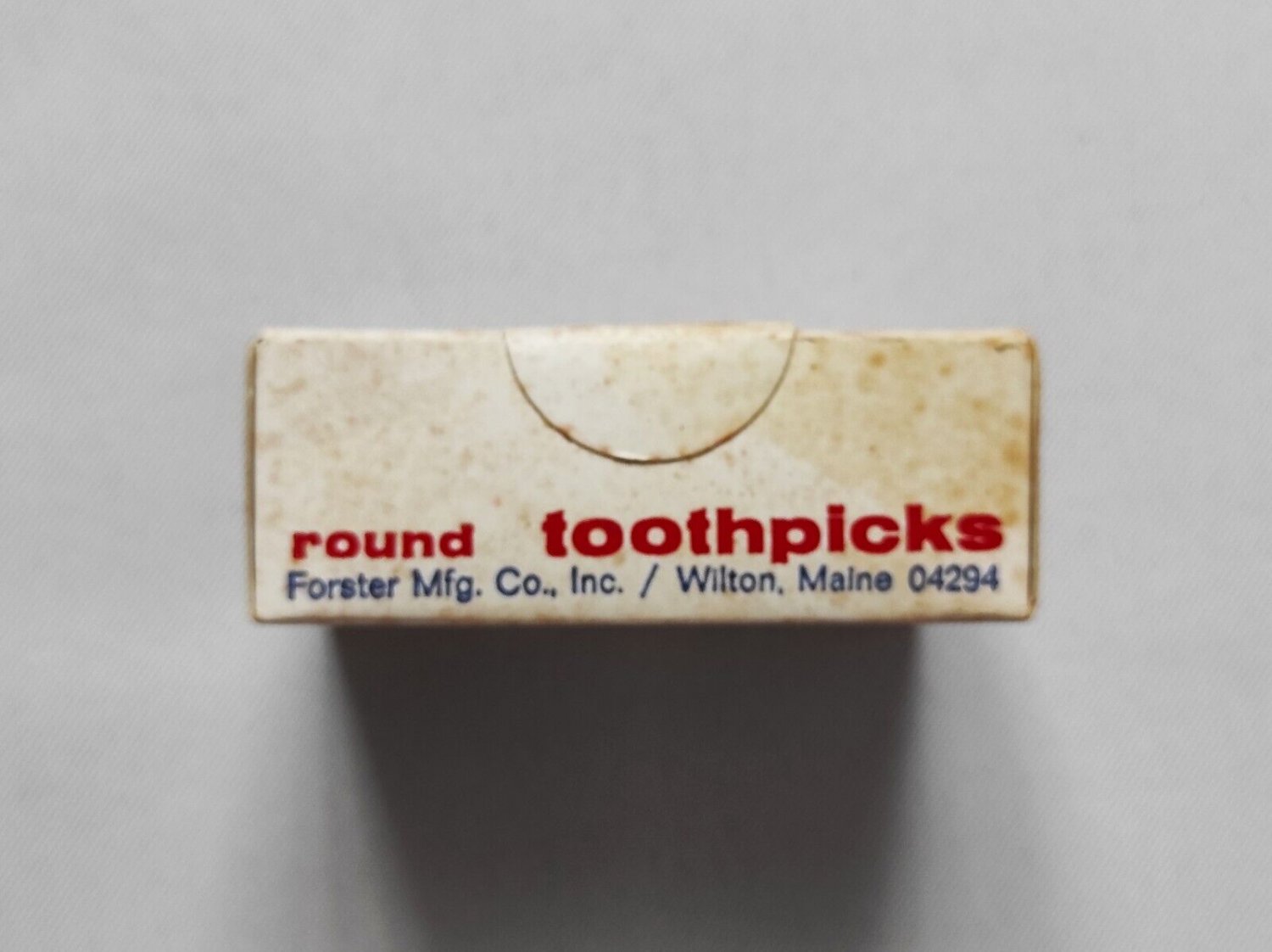 Vintage Forster Worlds Fair Round Toothpicks in New Unopened Box