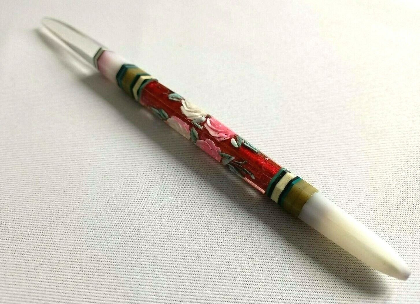 Vintage Ballpoint Pen Prison Art from USSR Handmade Soviet Prisoners