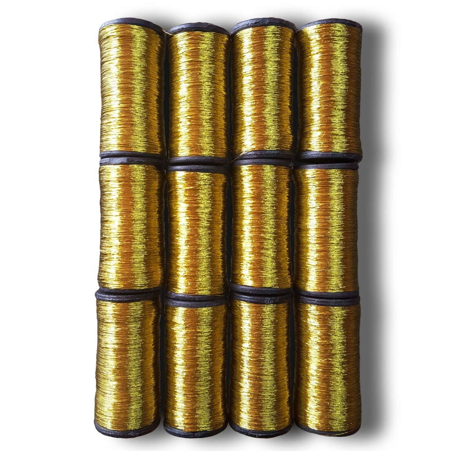 Metallic Embroidery Thread Spool Gold Embroidery Cross Stitching GoldWork