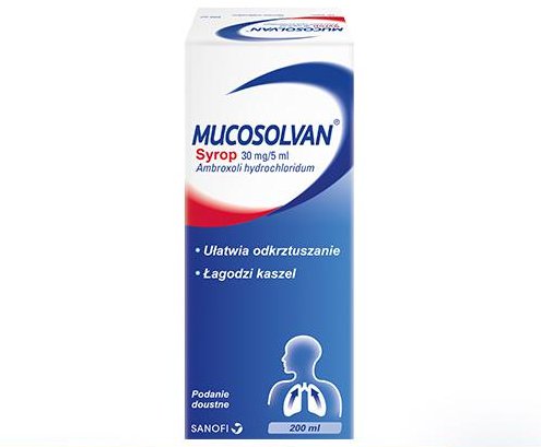 200ml Mucosolvan 30mg/5ml Syrup / Dry Couch / Improves Respiratory Function