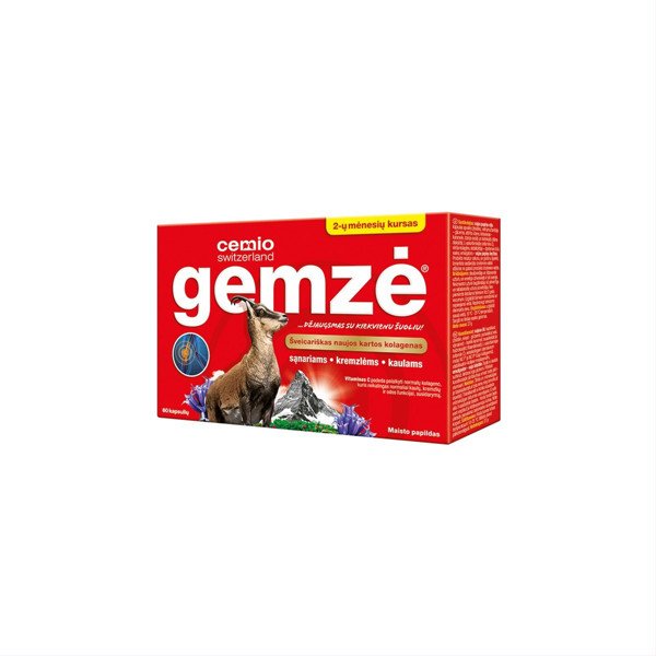 60 Tablets Cemio Gemze Collagen with Vitamin C/For Joints,Cartilage and ...