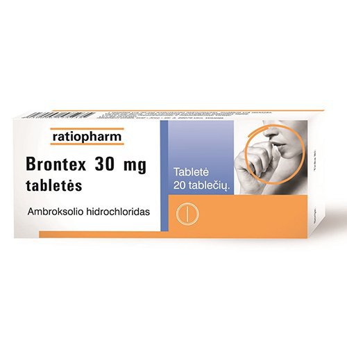 Brontex 30 mg tablets, N20 - Acute and Chronic Bronchial and Pulmonary ...