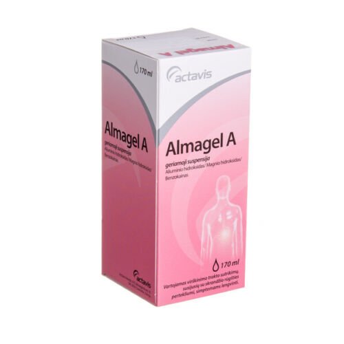 2 box x ALMAGEL A 170ml Oral Suspension Stomach Aches & Ulcer Symptoms