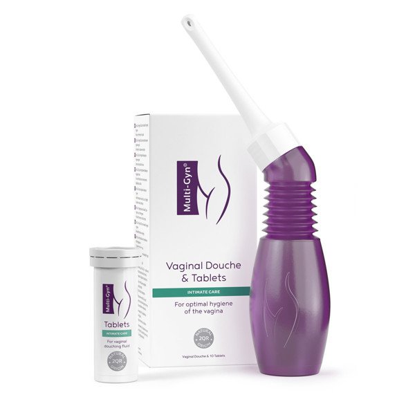 MULTI-GYN Multi-Gyn Vaginal Douche Irrigation for Intimate Hygiene and Pills