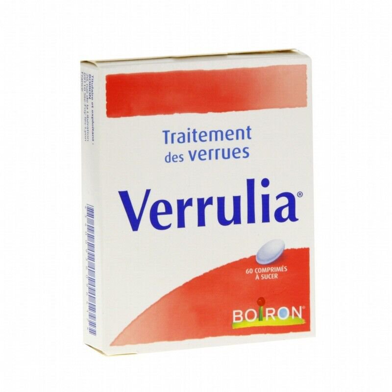 Verrulia - Treatment Of Warts - Boiron - 60 Tablets