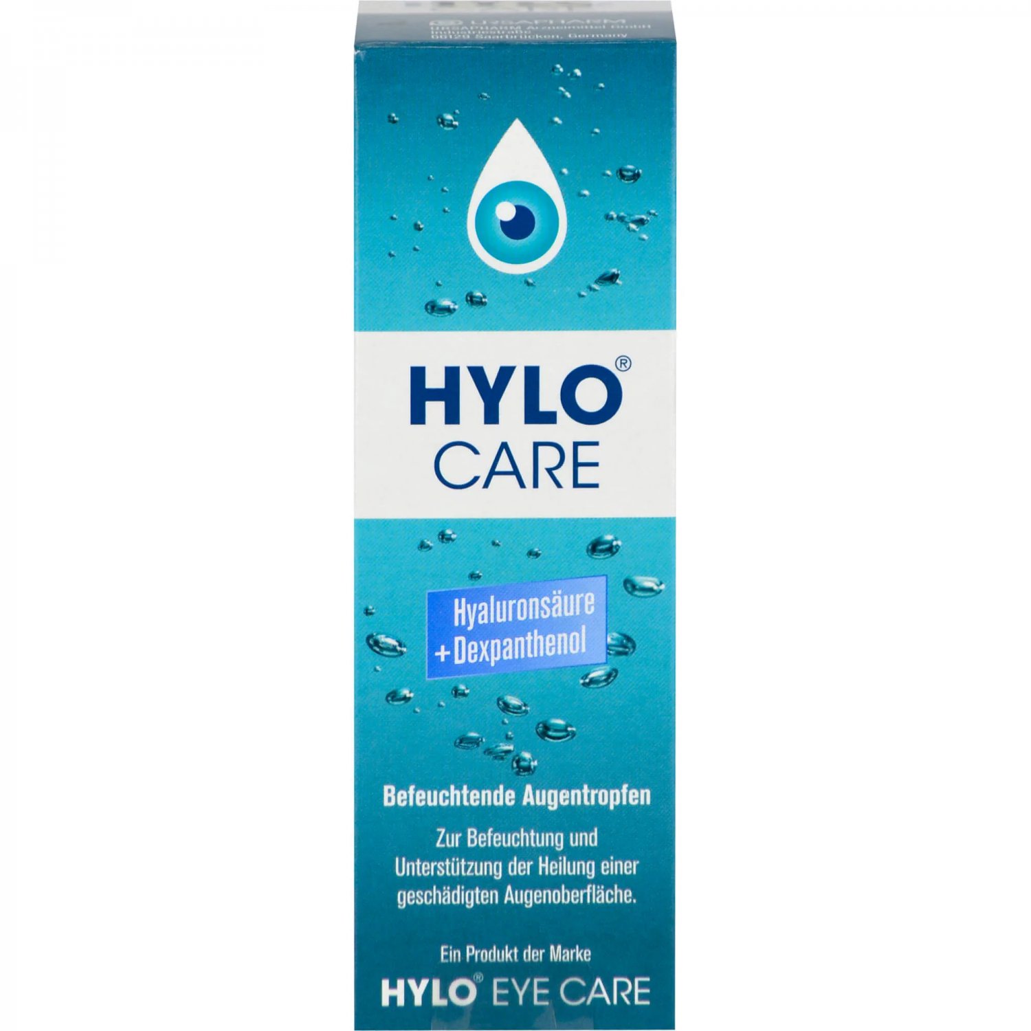 HYLO CARE Moisturizing eye drops, 10 ml solution